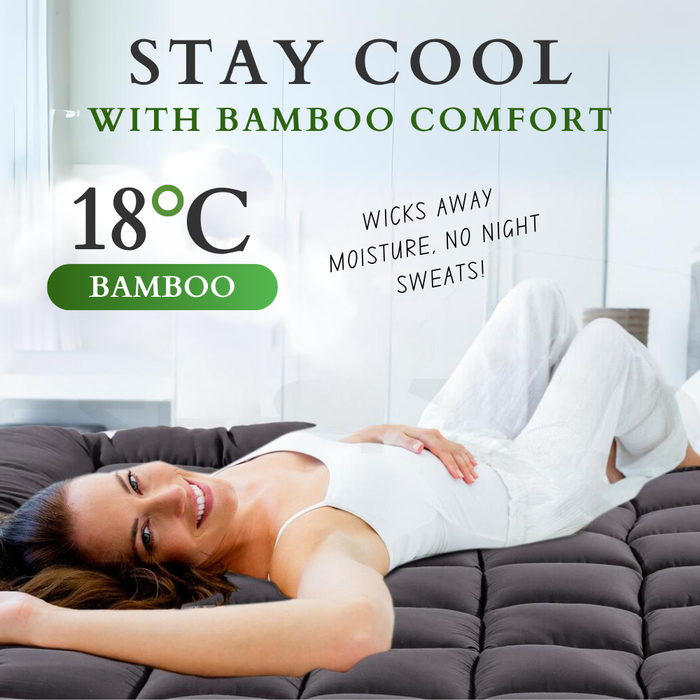 Shop Eco-Friendly Bamboo Mattress Toppers for Comfort