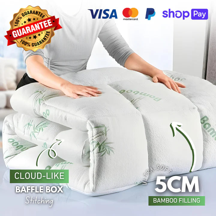 Australia's Top-Rated Bamboo Mattress Topper - Try 90 Days Risk-Free ...